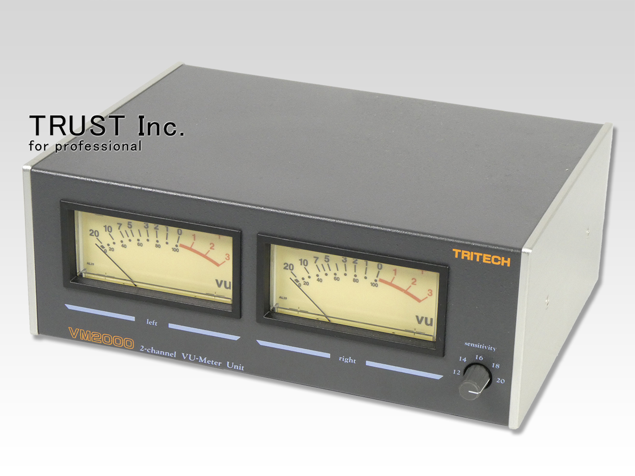 VM2000D / 2 channel VU Meter Unit【中古放送用・業務用 映像機器・音響機器の店 - トラスト株式会社】
