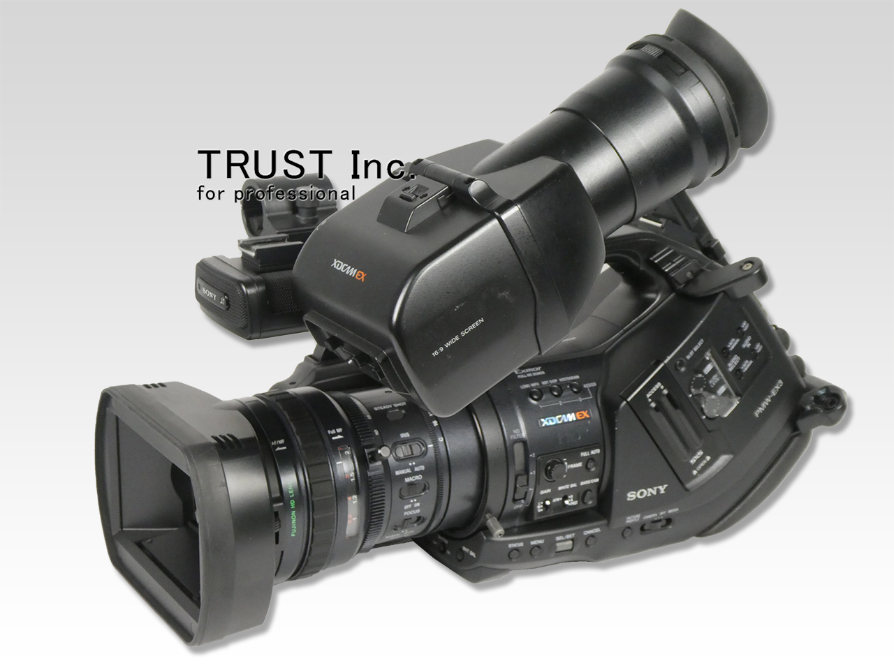 PMW-EX3 / XDCAM EX Camcorder【中古放送用・業務用 映像機器・音響機器の店 - トラスト株式会社】