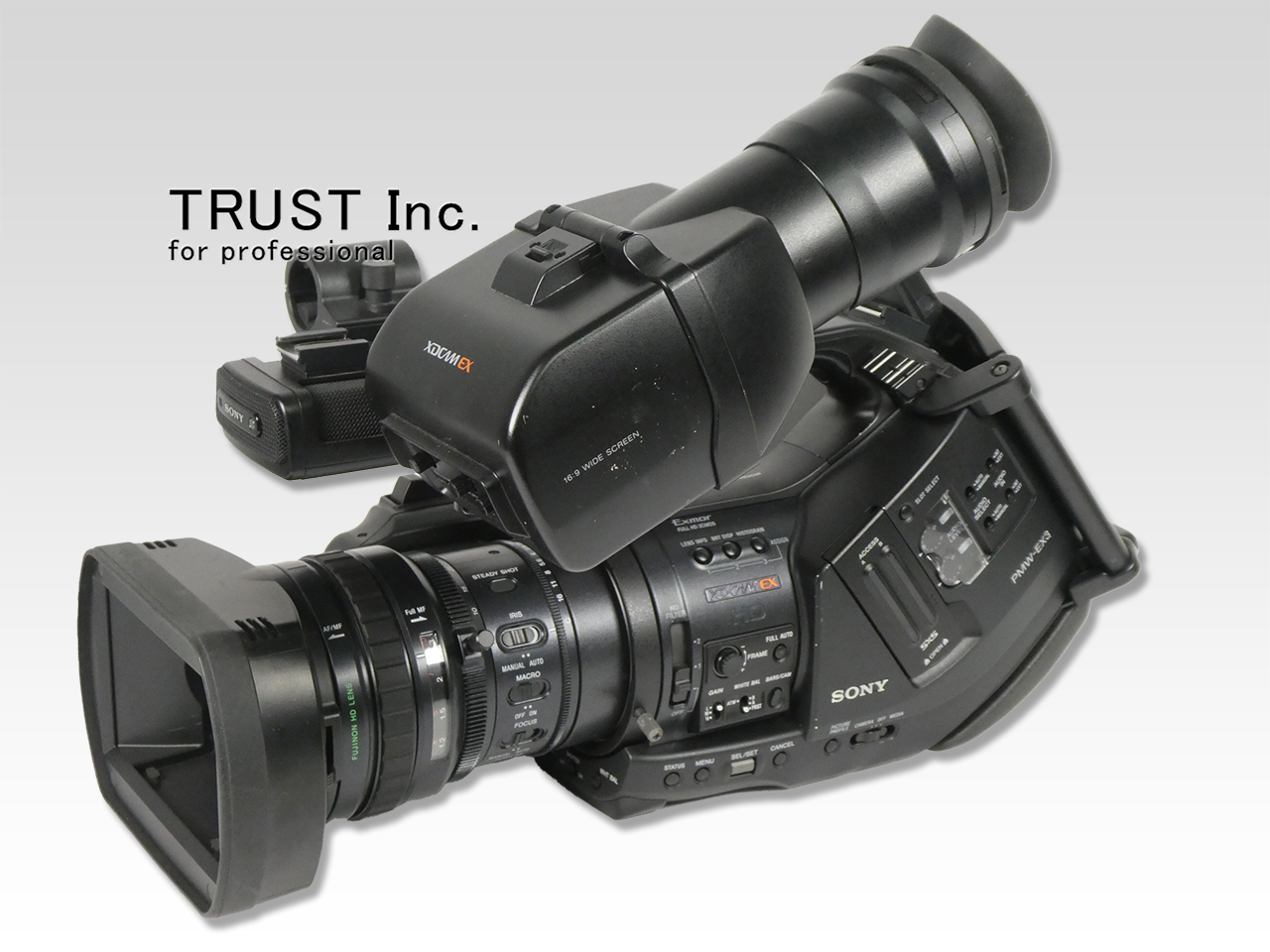 PMW-EX3 / XDCAM EX Camcorder【中古放送用・業務用 映像機器・音響機器の店 - トラスト株式会社】