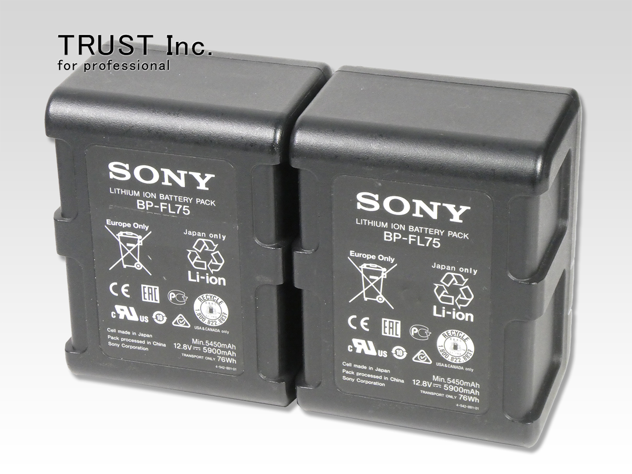 BP-FL75 / Olivine long-lasting Battery【中古放送用・業務用 映像機器・音響機器の店 - トラスト株式会社】