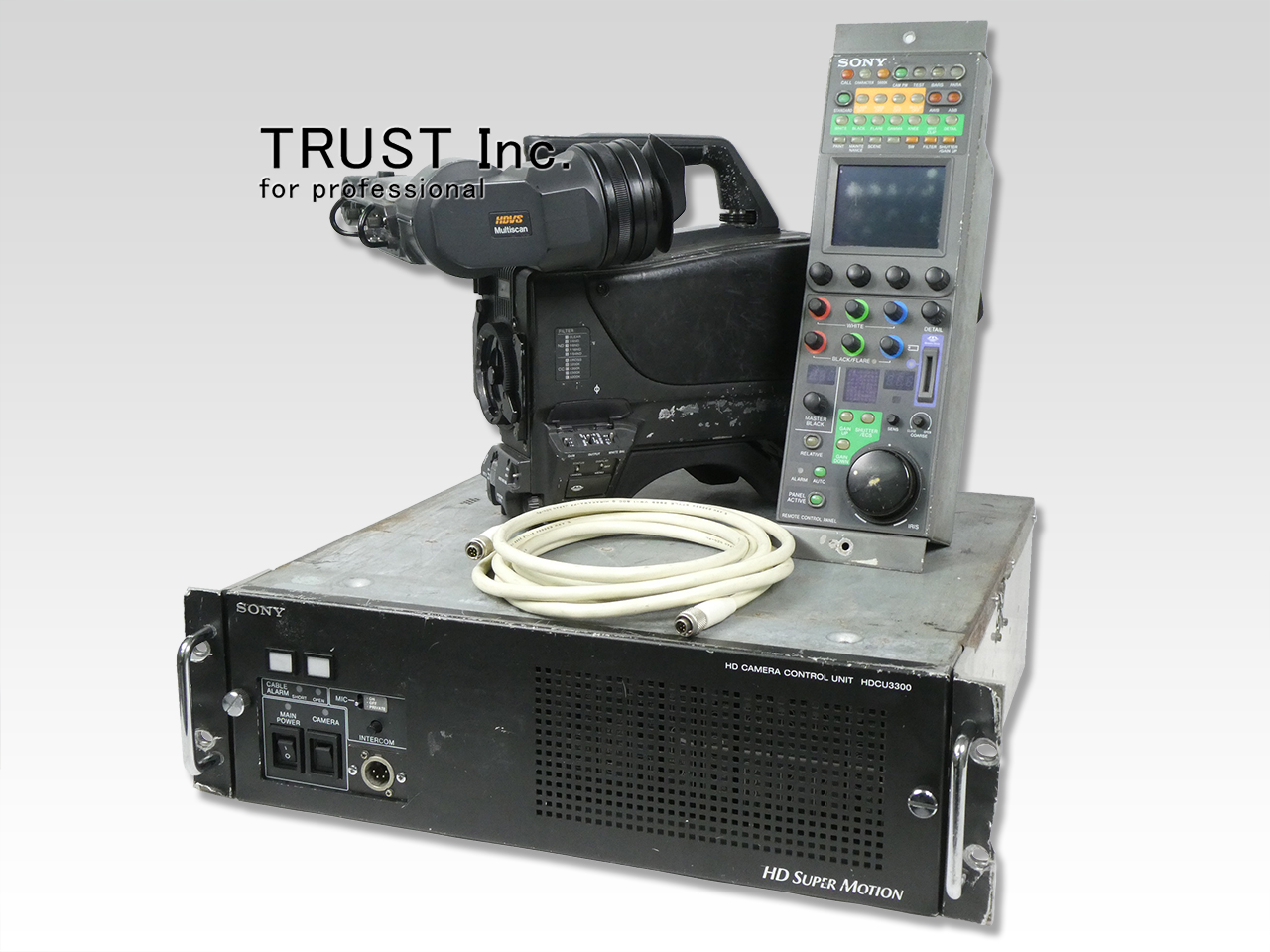 HDC-3300 / HD SUPERMOTION CAMERA【中古放送用・業務用 映像機器・音響機器の店 - トラスト株式会社】
