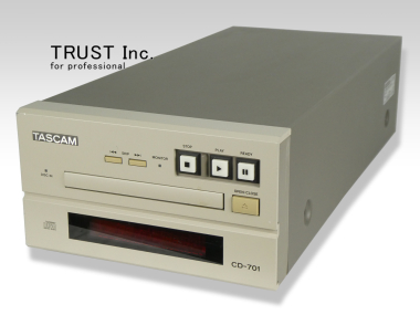 CD-701 / CD PLAYER【中古放送用・業務用 映像機器・音響機器の店 - トラスト株式会社】